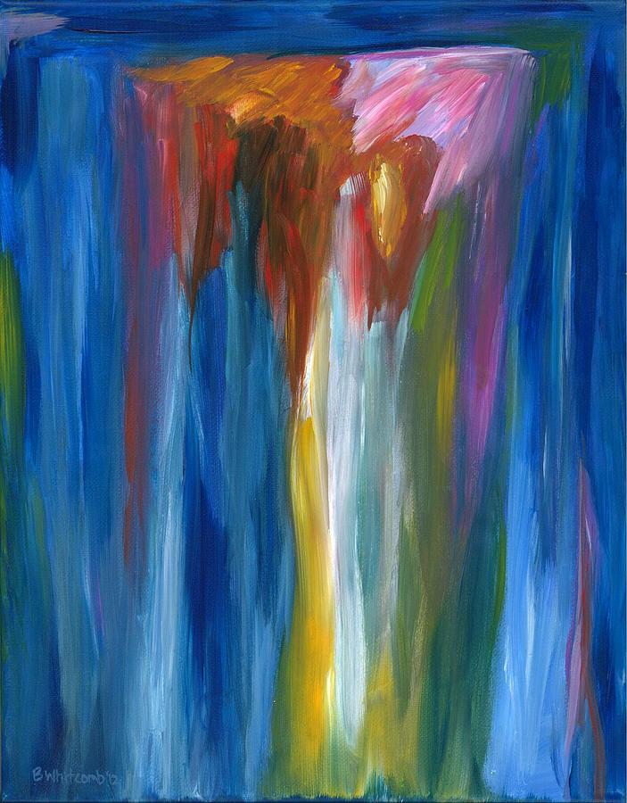 Downward Painting by Beth Whitcomb - Fine Art America