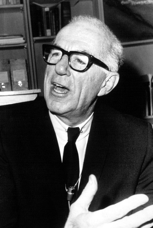 Dr. Benjamin Spock, 1968 Photograph by Everett - Pixels