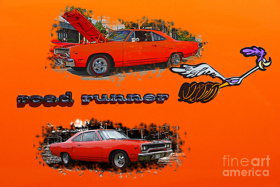Dual Roadrunner Abstract Photograph by Randy Harris - Fine Art America