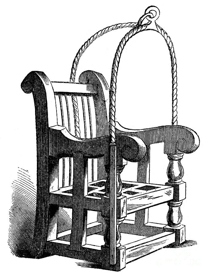 Ducking Stool Photograph by Granger