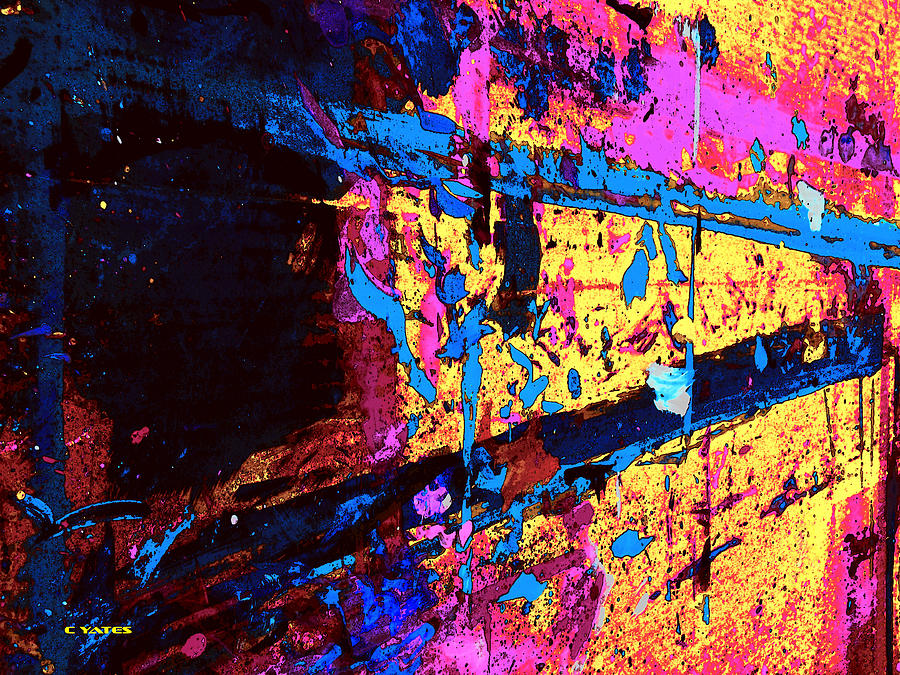 Dynamic Particle Shift Painting by Charles Yates - Pixels