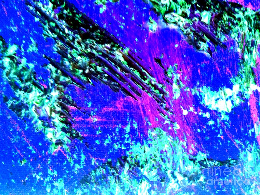 Earth Exploding Painting by Deborah Selib-Haig - Fine Art America