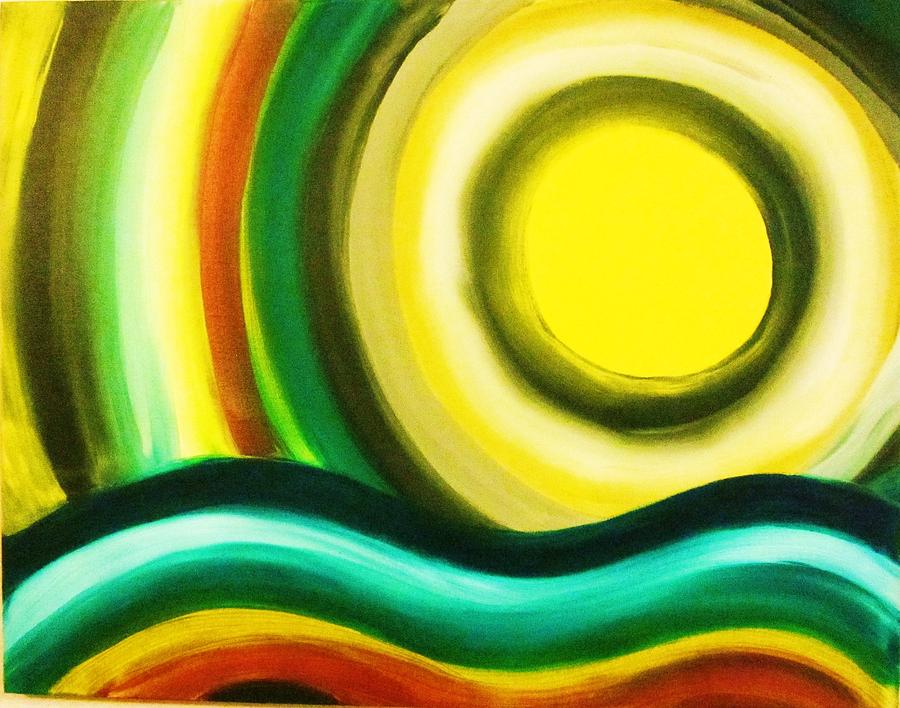 Earthwaves Painting by Charles Jennison - Fine Art America