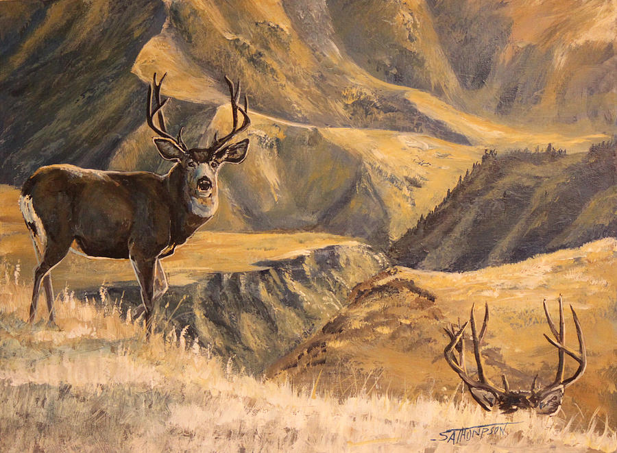 East of Boise Painting by Scott Thompson - Fine Art America