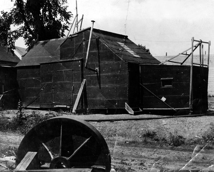 Edisons Black Maria Studio First Opened by Everett