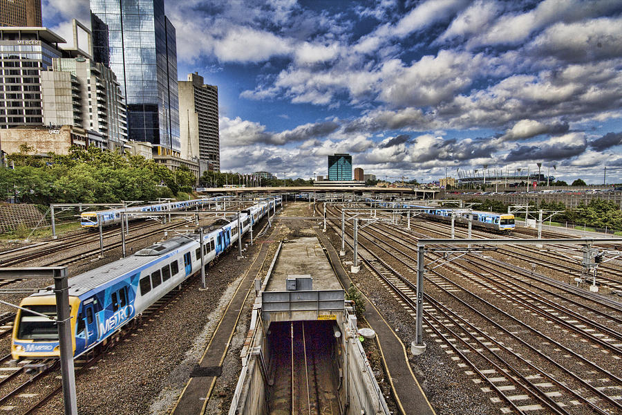 Electrical Train Network Photograph by Douglas Barnard - Pixels