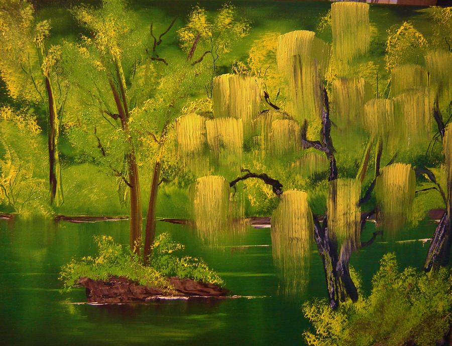 Emerald Swamp Painting by Eugene Budden - Fine Art America