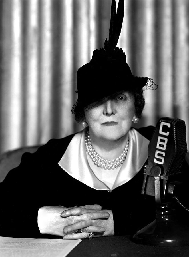 Emily Post, Portrait Circa 1937 Photograph by Everett - Fine Art America