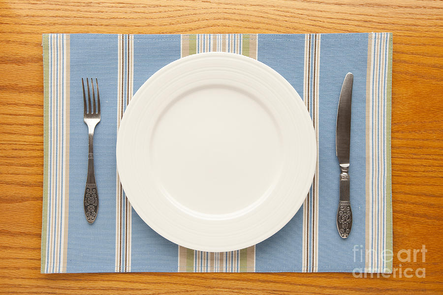 Empty Plate Photograph by Igor Kislev