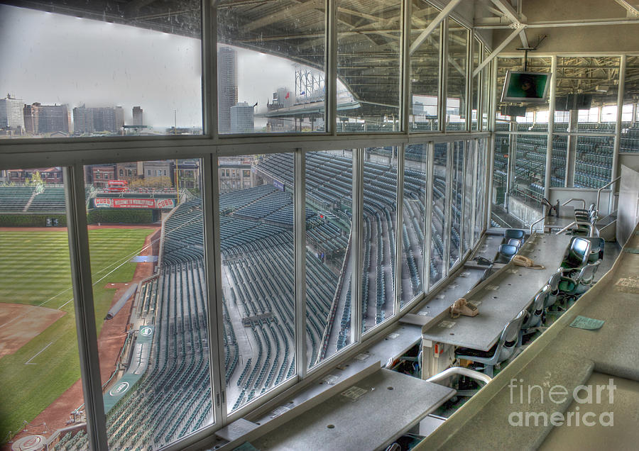 Empty pressbox Photograph by David Bearden - Fine Art America