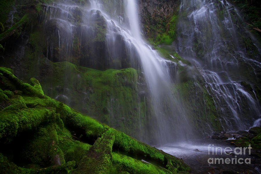 Enchanted Falls Photograph by Marcus Angeline - Fine Art America