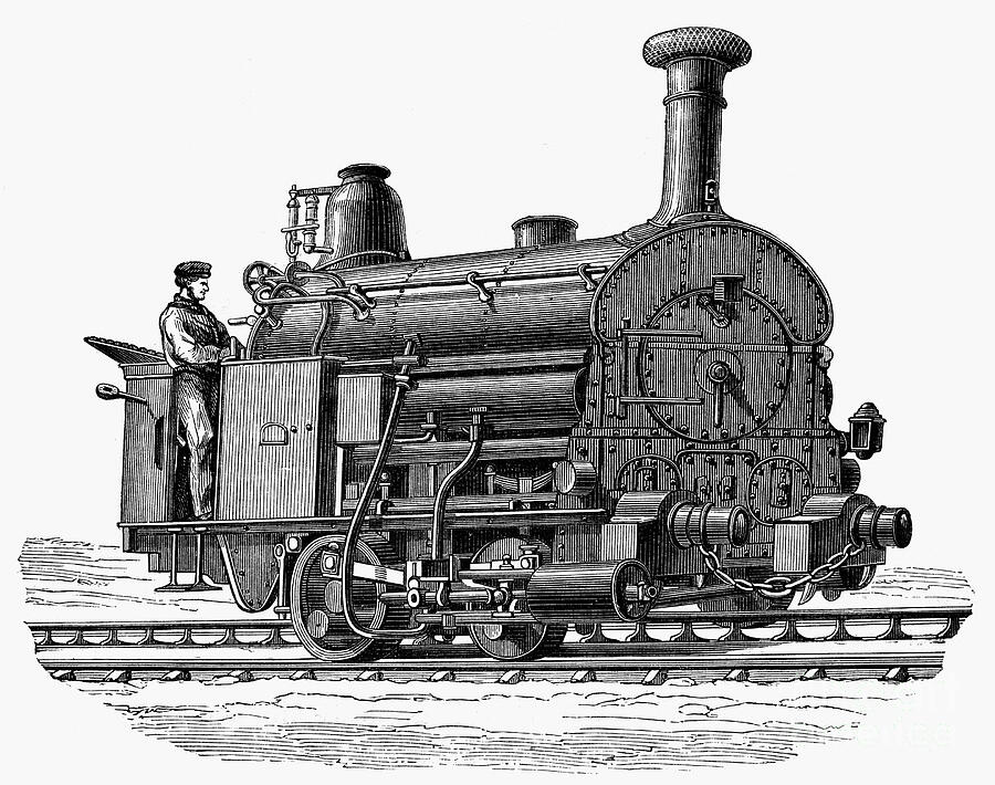 England: Locomotive, 1863 Photograph by Granger - Fine Art America England: Locomotive, 1863 Photograph by Granger - Fine Art America