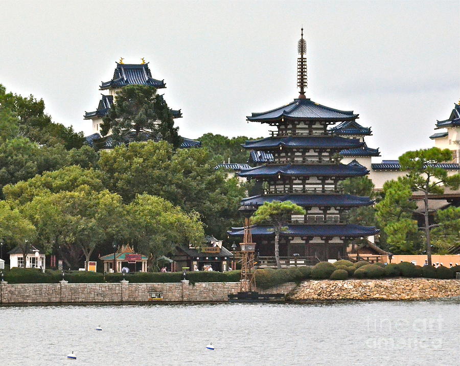 Epcot Japan Pavilion Photograph by Carol Bradley - Fine Art America