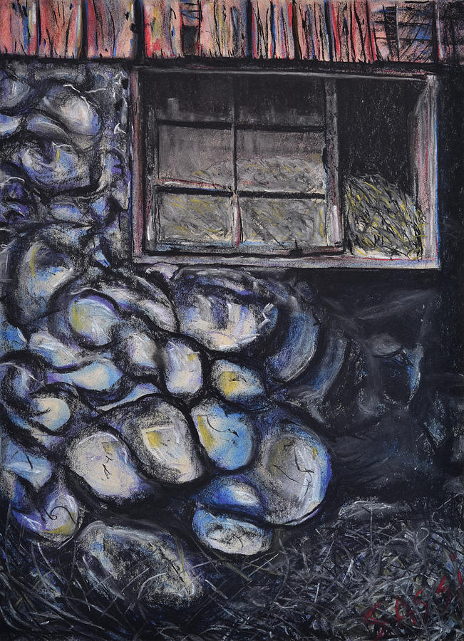 Eroding Foundation Pastel by Robert Sassi - Fine Art America