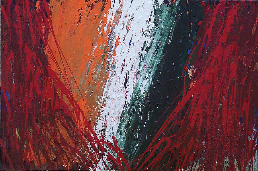 Explosion 2 Mixed Media by Brian Rock - Fine Art America