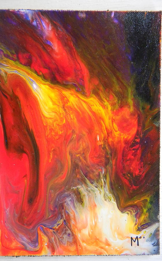 Explosion Painting by Gilberte Figaroli - Fine Art America