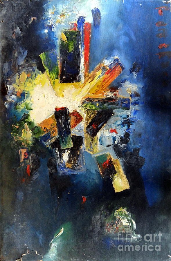 Explosion Painting by Padamvir Singh - Fine Art America