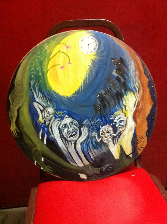 Exquisite Corpse Table Painting by J D - Fine Art America