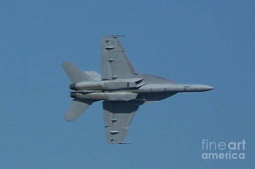 F18 Underside Photograph by Paul Baker