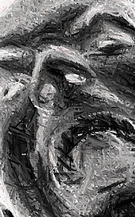 Face Mixed Media by Max Vile - Fine Art America