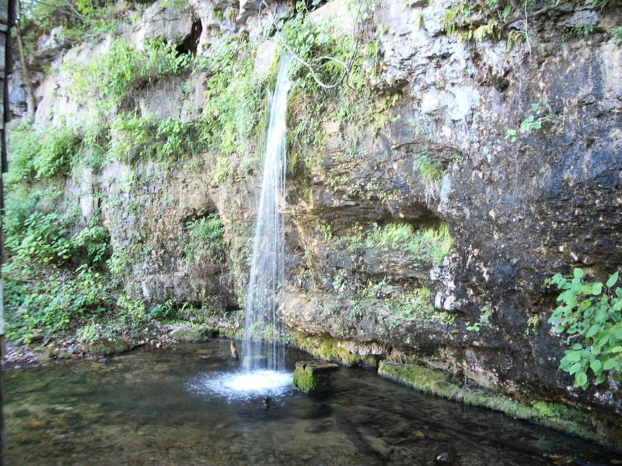 Falling Springs waterfall Photograph by Paulene Schmedeke | Fine Art ...