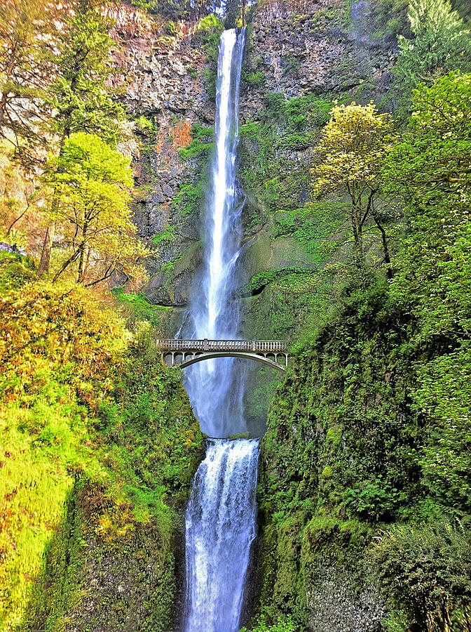 Falling Waters Photograph by Jeff Driver - Fine Art America