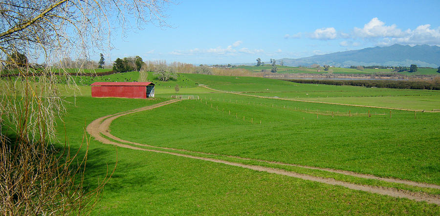 Farming scene Photograph by Les Cunliffe - Fine Art America