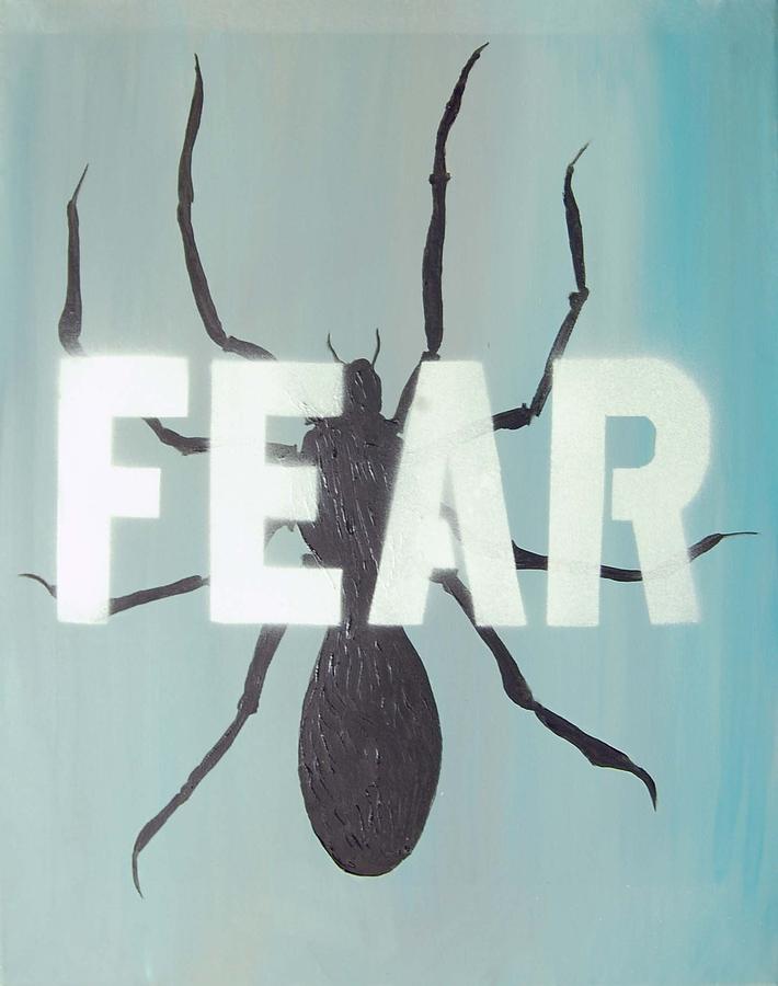 Fear Painting by Shane Cunningham | Fine Art America