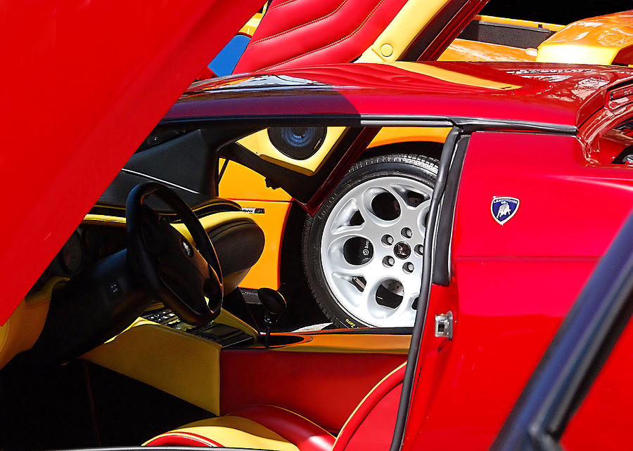 Ferrari Photograph by Bruce Larson - Fine Art America