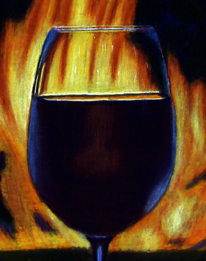 Fiery Redhead Painting by D Rogale - Fine Art America