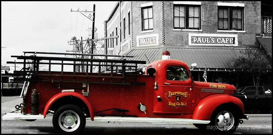 Fire Engine Red Photograph by Marjorie Smith - Fine Art America