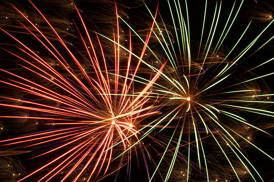 Fireworks -15 Photograph by Ron Read - Pixels