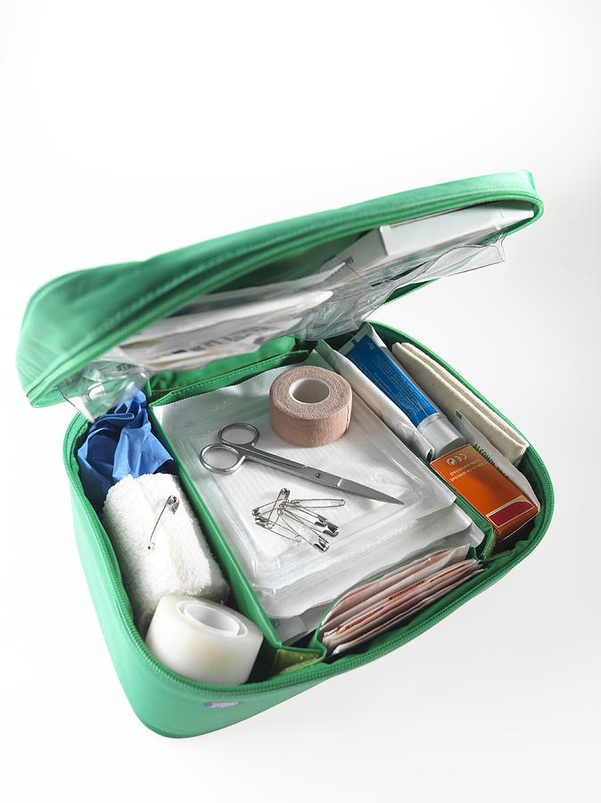 First Aid Kit Photograph by Tek Image - Fine Art America