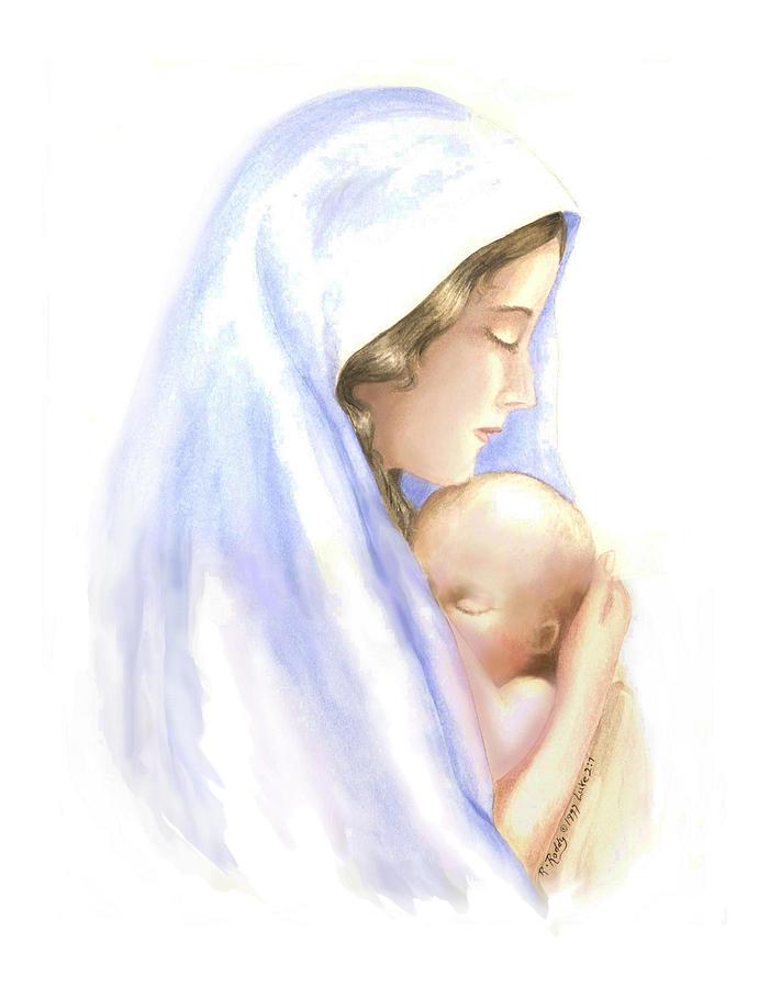 First Born Painting by Roberta Roddy - Fine Art America