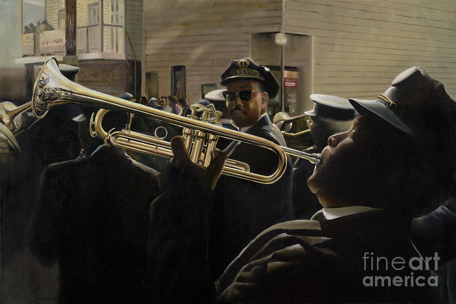 First Line Painting by Tim Hinton - Fine Art America