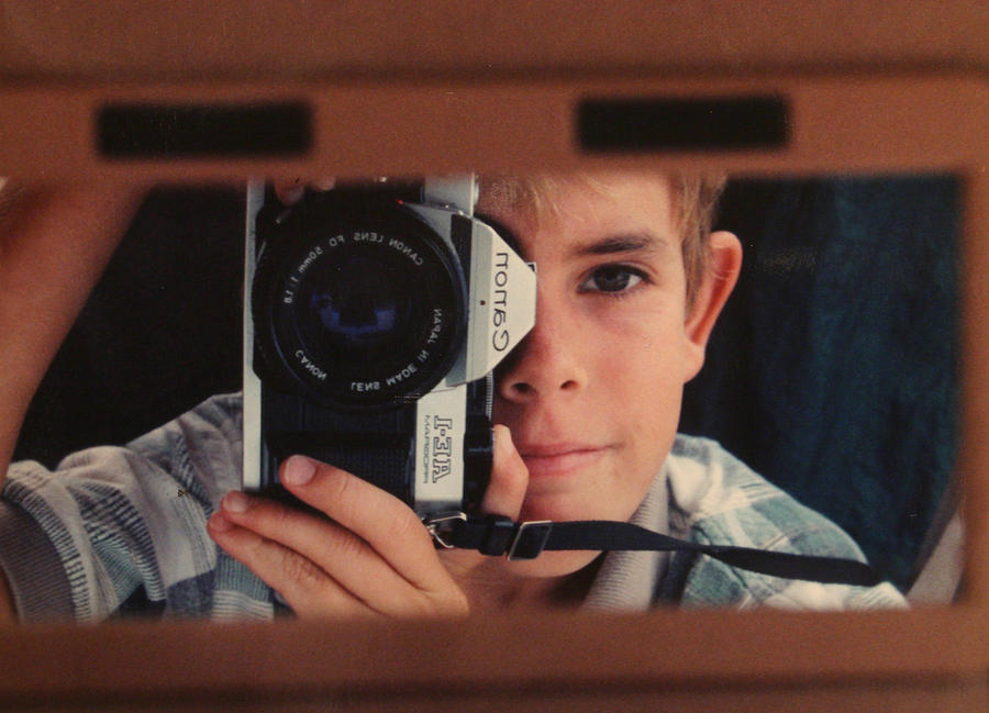 First self-portrait Photograph by David Paul Murray - Pixels