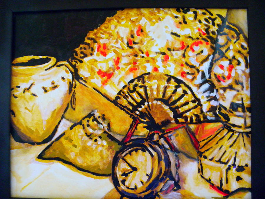 Five Objects Painting by Pamela Jay Paralikis - Fine Art America