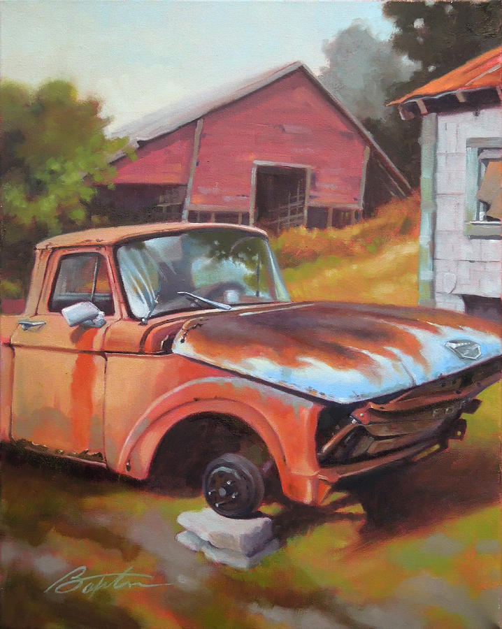 Fixer Upper Painting by Todd Baxter - Fine Art America