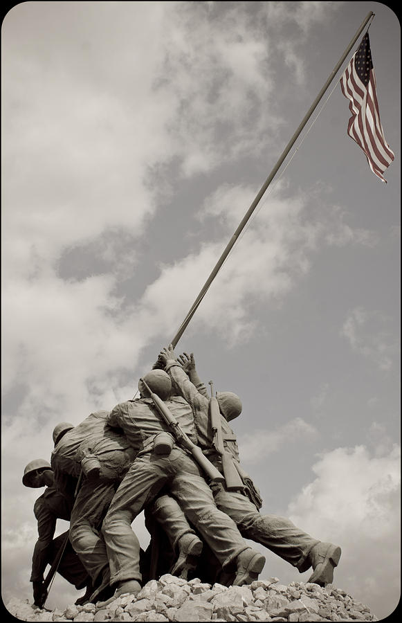 Flag Raisers Photograph by Jake Johnson