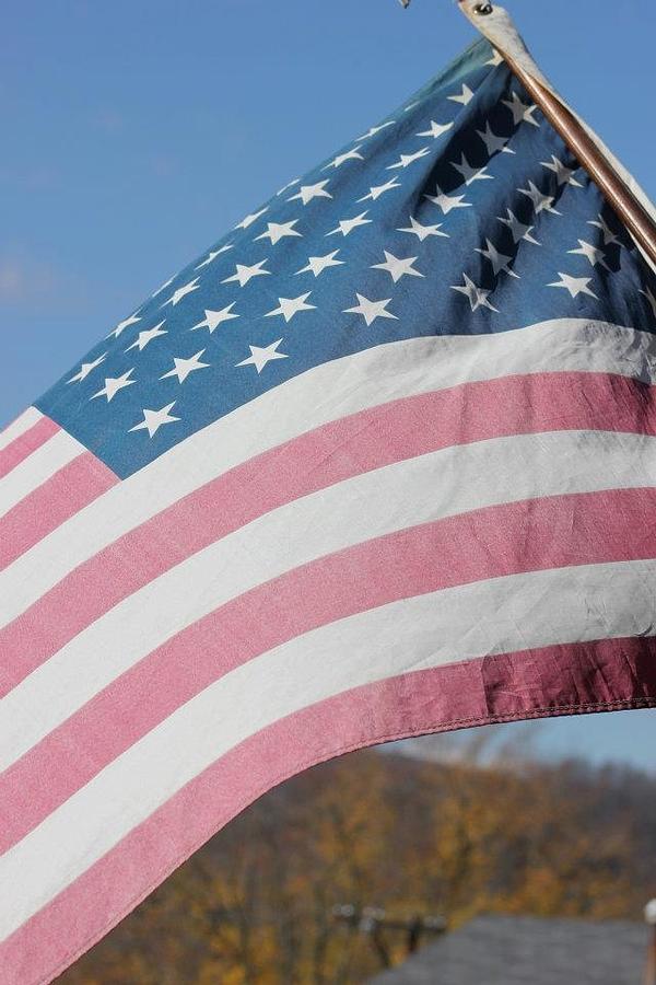 Flag Photograph by Static Studios - Pixels