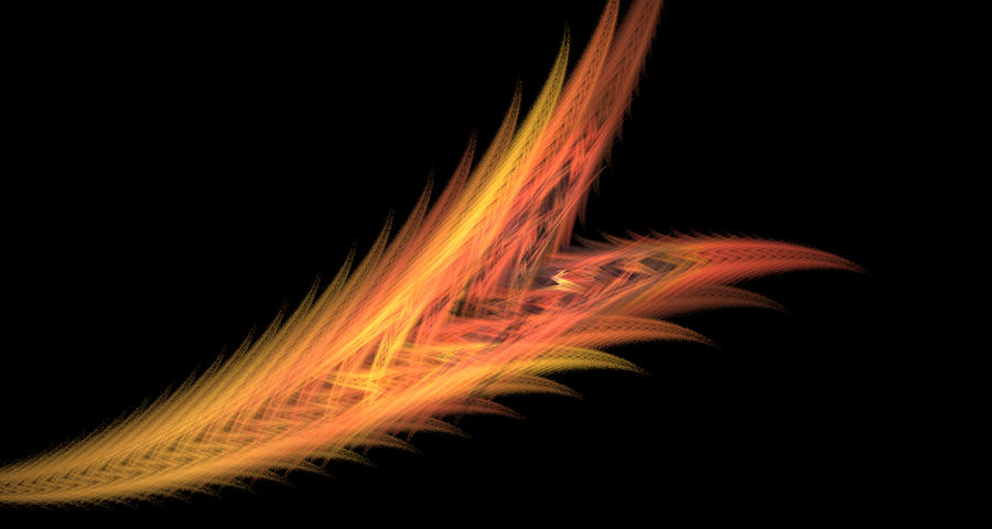 Flame Path Digital Art by Richard Goates - Fine Art America