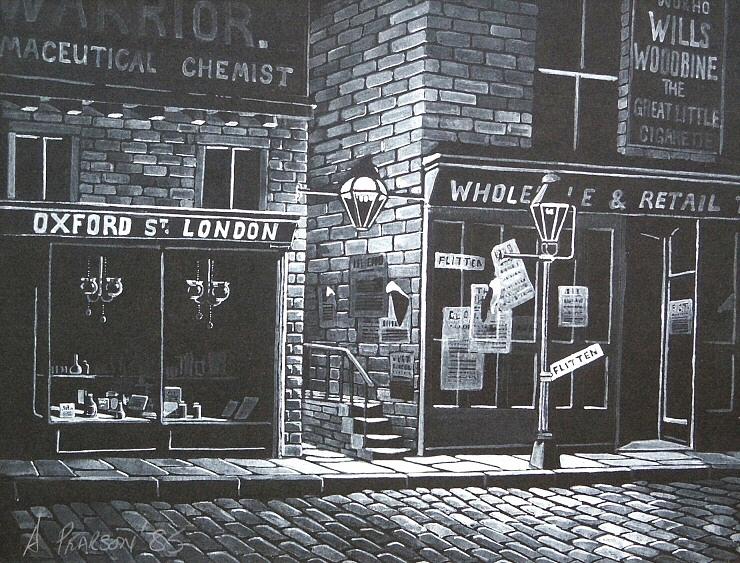 Flitten Painting by Alan Pearson - Fine Art America