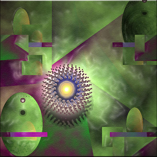 Floating Orb Digital Art by Jenna Walker - Fine Art America