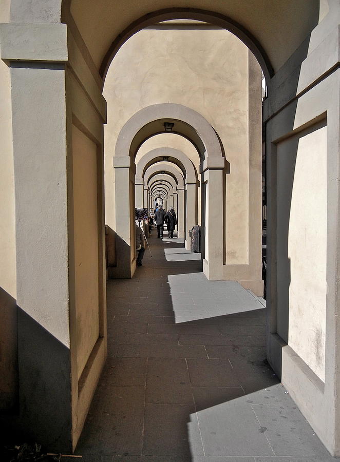 Florence Corridor Photograph by David Ritsema - Fine Art America