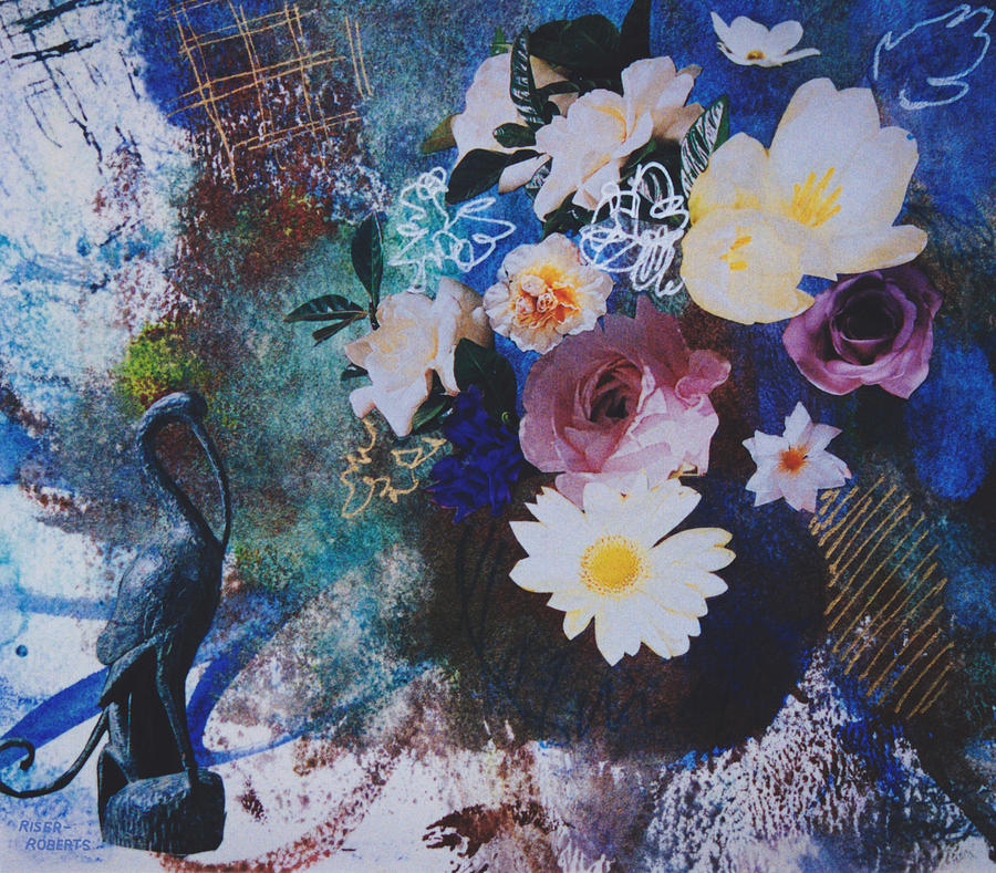 Flower Fun Painting by Eve Riser Roberts - Fine Art America