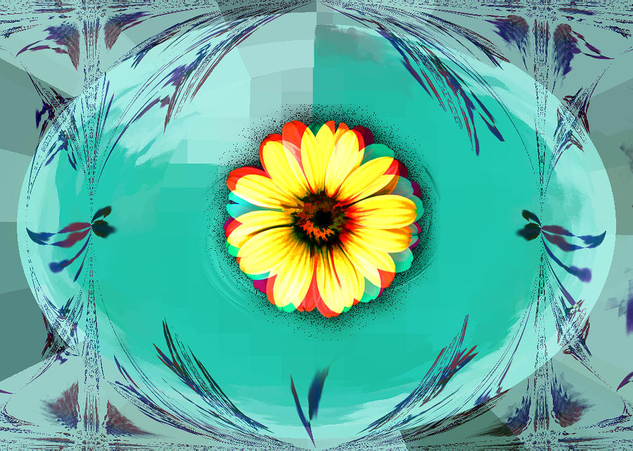 Flower Pot Digital Art by Robert Matson - Fine Art America