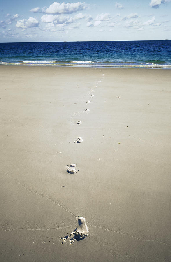 Footprints Photograph by Carlos Dominguez - Fine Art America
