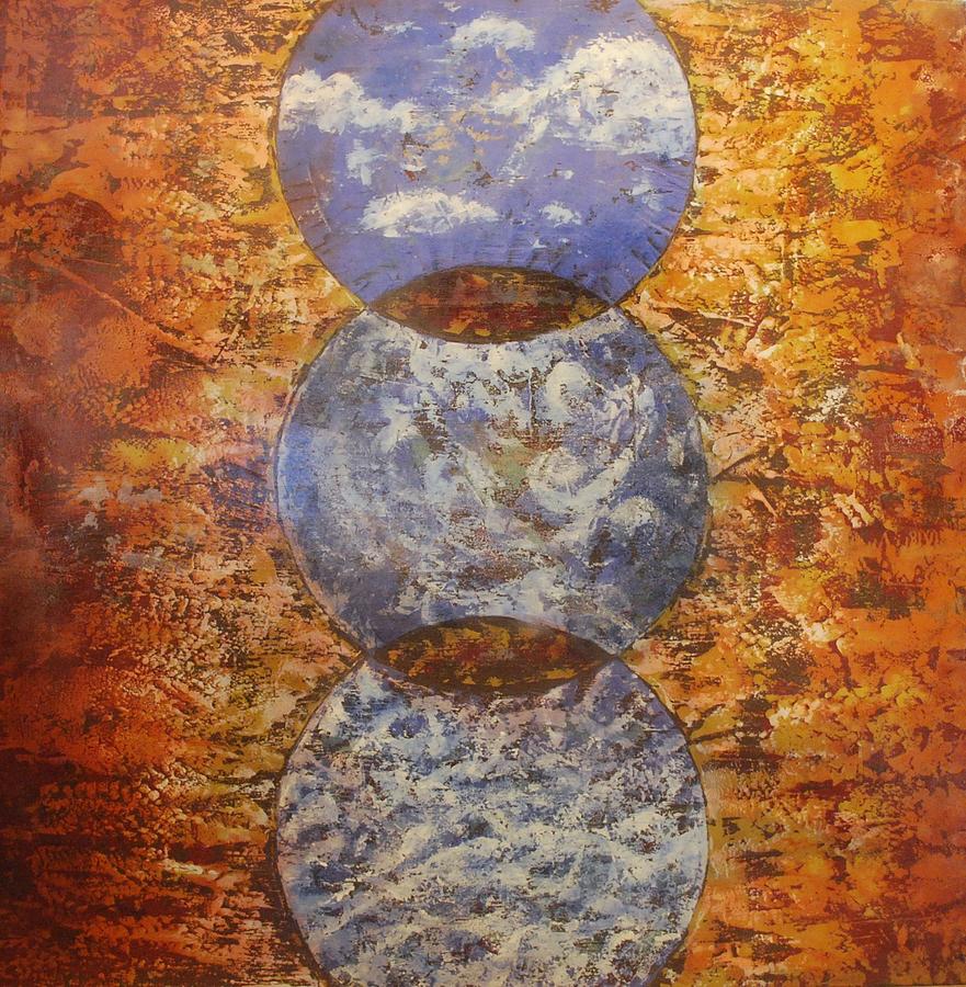 Four elements Painting by Vivian Gutierrez - Fine Art America