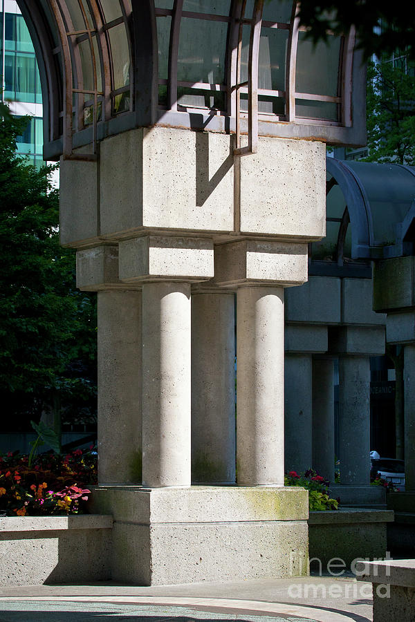 Four Pillars Photograph by Chris Dutton - Pixels