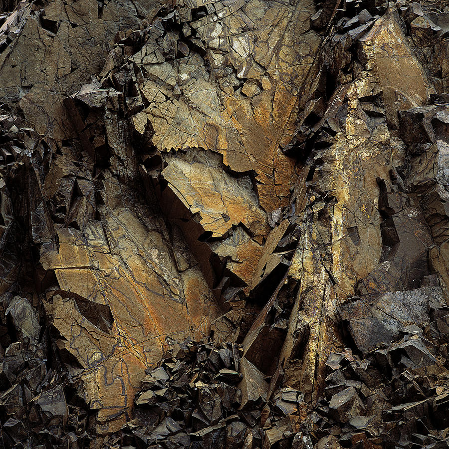 Fractured Basalt Photograph by Kaj R. Svensson - Fine Art America